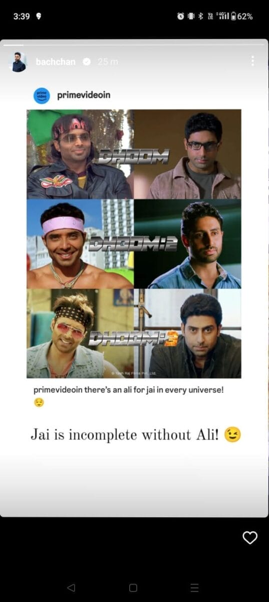 Abhishek Bachchan’s recent story is a heartwarming reminder of the bond ...