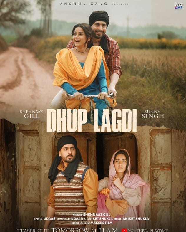 Shehnaaz Gill is excited about her singing in Dhup Lagdi. - JustShowBiz