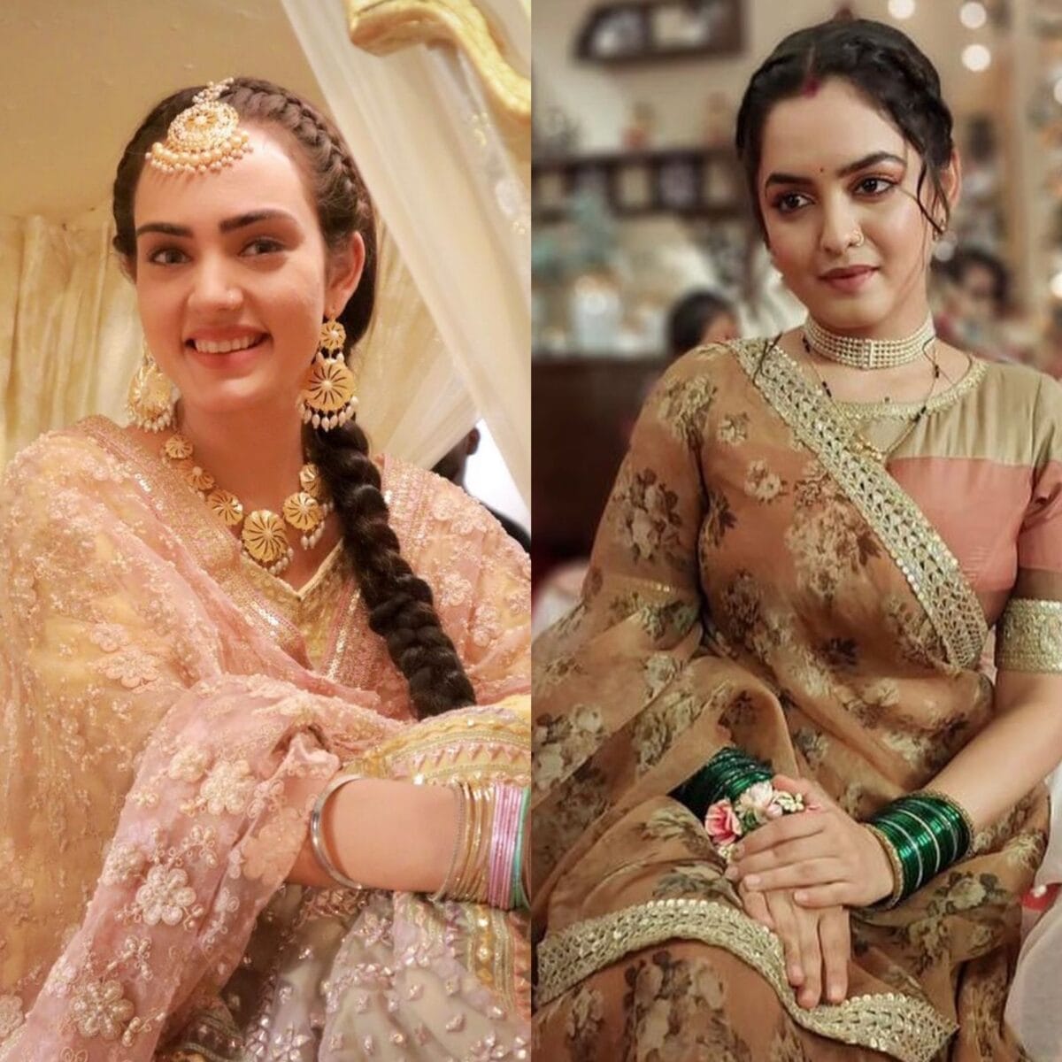 Star Plus Bahus, Himanshi Parashar aka Sahiba, and Neha Harsora, aka ...