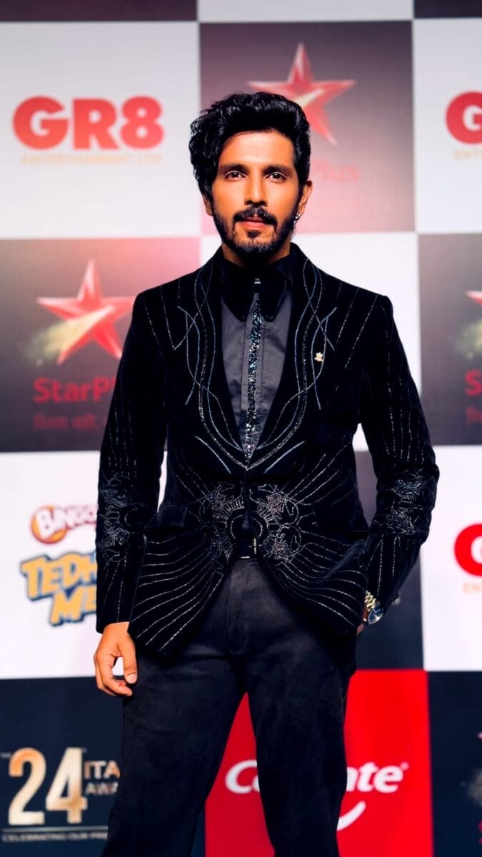 Kanwar Dhillon, aka Sachin, and Neha Harsora, aka Sailee, from the Star Plus show Udne Ki Aasha ...