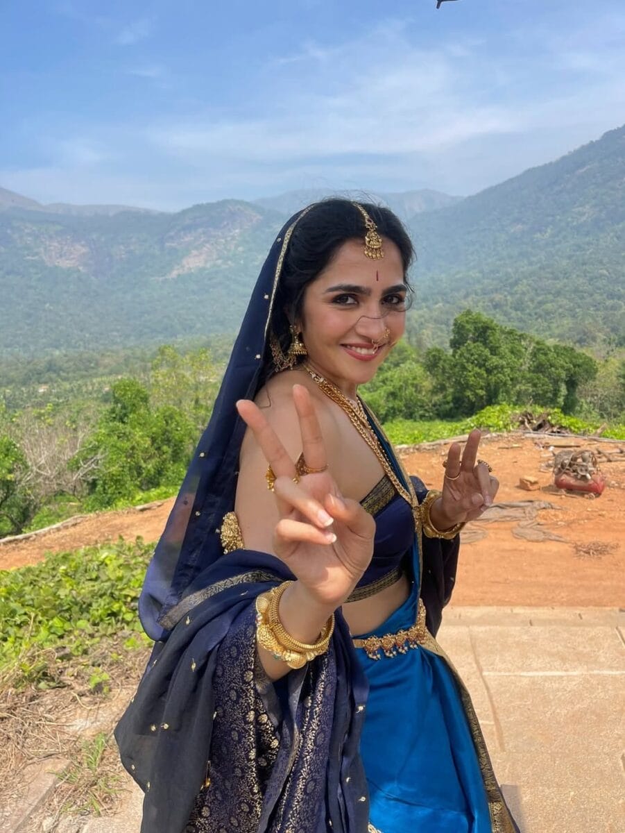 Rukmini Vasanth Reveals Her Transformation into Kanakavathi in New BTS ...